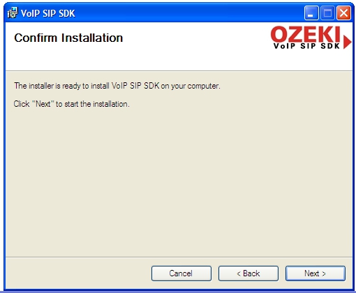 Ozeki C# SIP Stack - Sdk installation steps